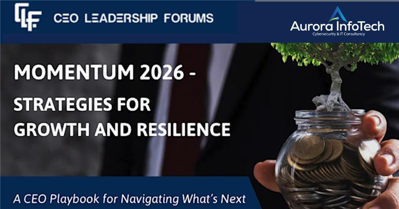 Join Roy Richardson at the CEO Leadership Forum's Momentum 2026 Event